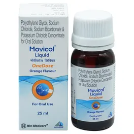 Buy Movicol Liquid One Dose Orange Flavour Oral Solution 25 ml | 19 ...