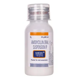 Mox 125 mg Syrup | Uses, Side Effects, Price | Apollo Pharmacy