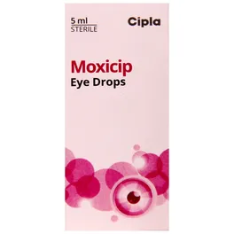 Moxicip Eye Drops 5 ml | Uses, Side Effects, Price | Apollo Pharmacy