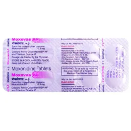 Moxovas 0.3 Tablet | Uses, Side Effects, Price | Apollo Pharmacy