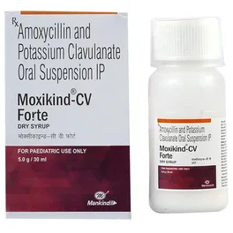 Moxikind CV Forte Dry Syrup | Uses, Side Effects, Price | Apollo Pharmacy