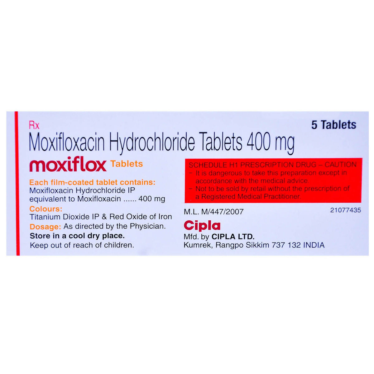 Moxiflox Tablet | Uses, Side Effects, Price | Apollo Pharmacy