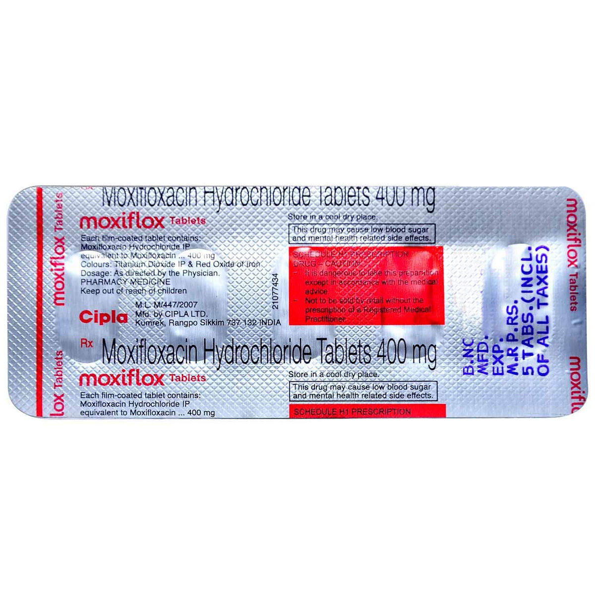 Moxiflox Tablet | Uses, Side Effects, Price | Apollo Pharmacy