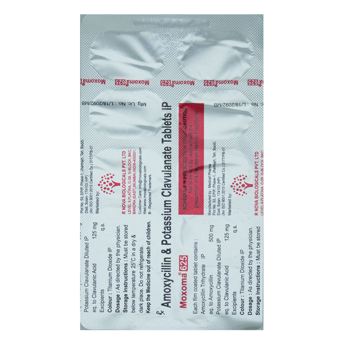 Moxoma 625 Tablet | Uses, Side Effects, Price | Apollo Pharmacy
