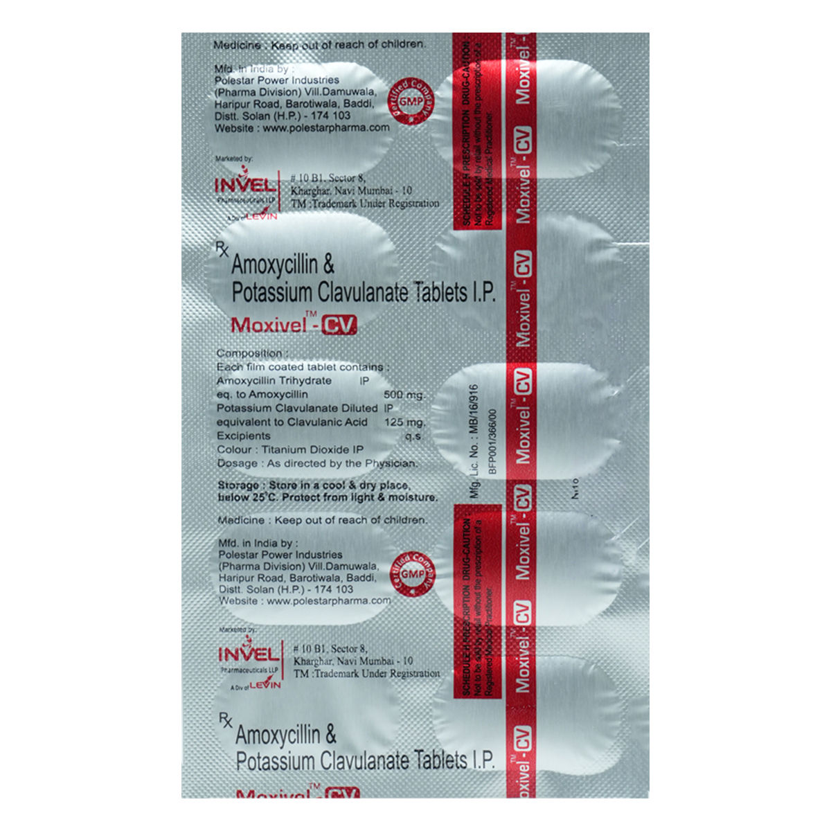 Moxivel-CV Tablet | Uses, Side Effects, Price | Apollo Pharmacy