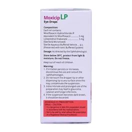 Moxicip LP Eye Drops 5 ml | Uses, Side Effects, Price | Apollo Pharmacy