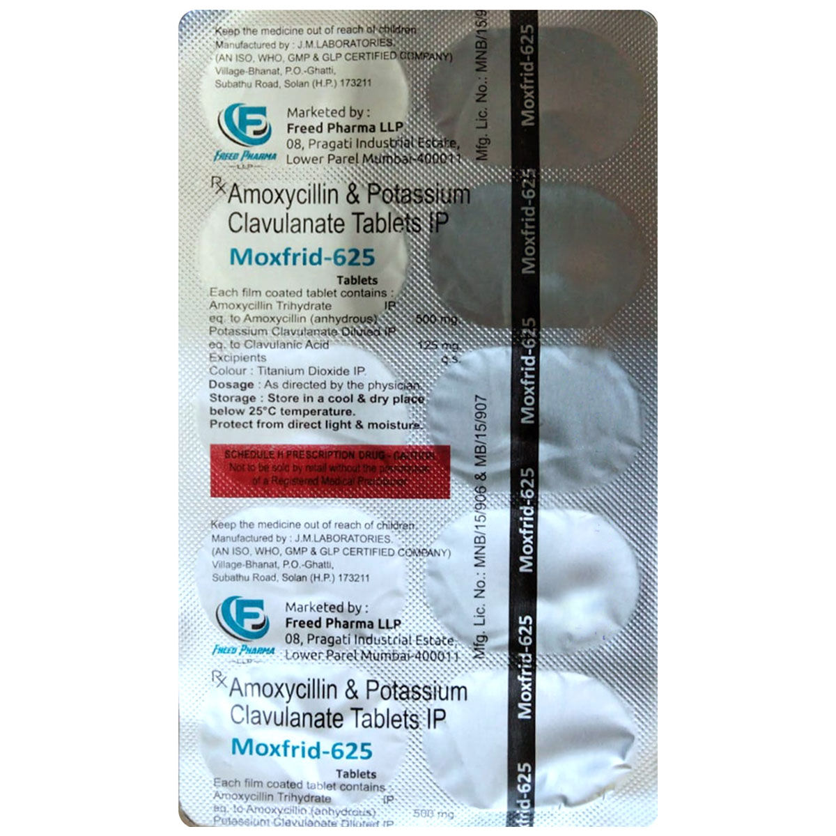 Moxfrid-625 Tablet | Uses, Side Effects, Price | Apollo Pharmacy
