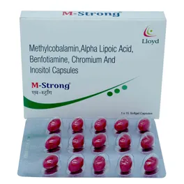 M-Strong Softgel Capsule | Uses, Side Effects, Price | Apollo Pharmacy