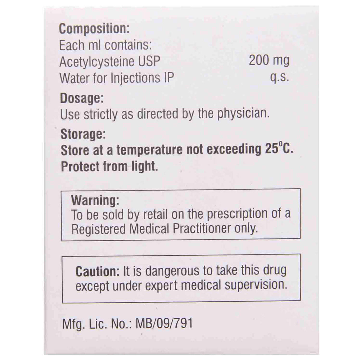 Mucomix Injection 5 ml | Uses, Side Effects, Price | Apollo Pharmacy