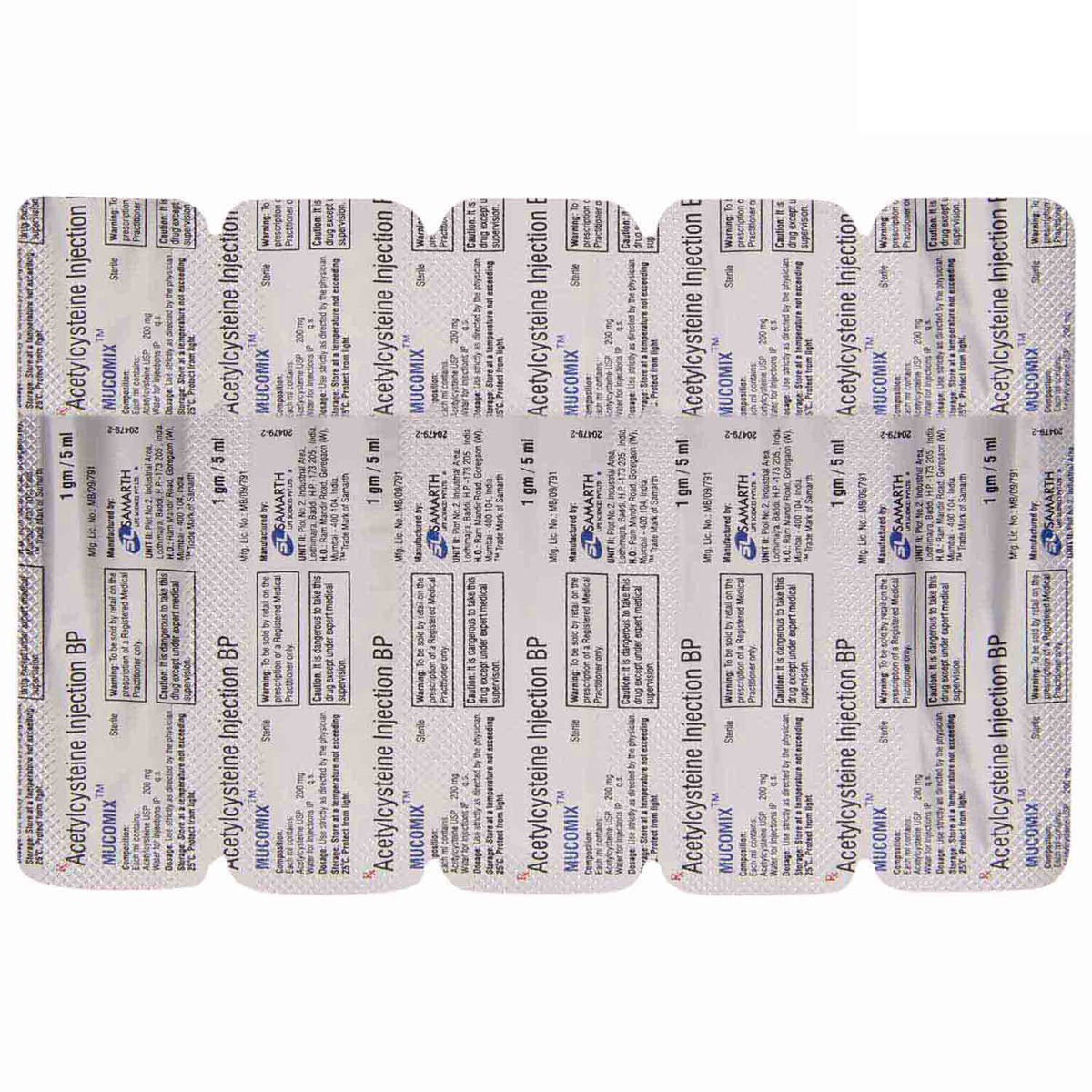 Mucomix Injection 5 ml Price, Uses, Side Effects, Composition - Apollo ...