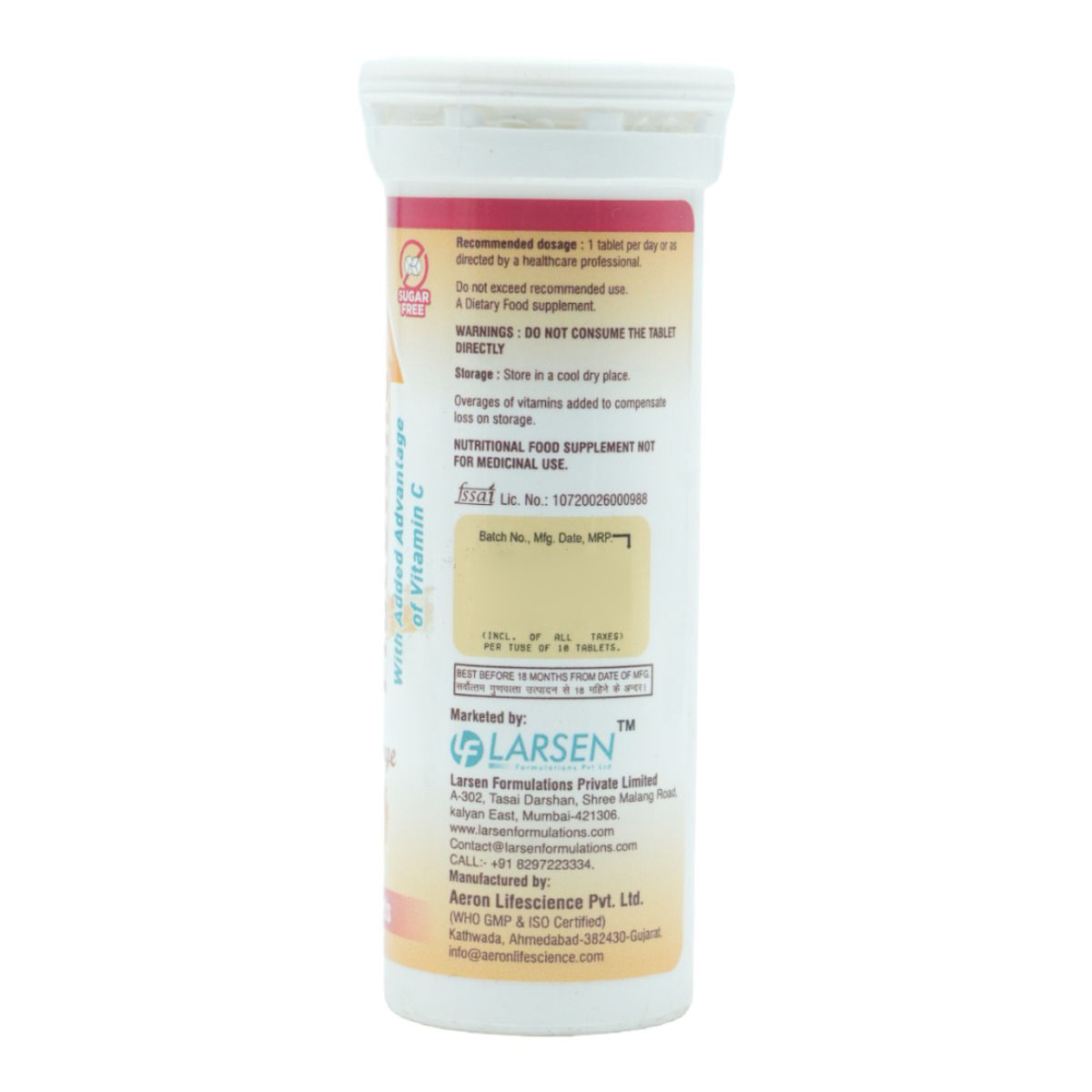 Mucotune Orange Effervescent Tablet 10's Price, Uses, Side Effects ...