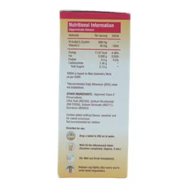 Buy Mucotune Orange Effervescent Tablet | 19 Minutes Delivery | Apollo ...