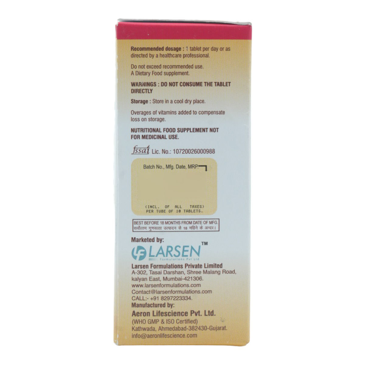 Mucotune Orange Effervescent Tablet 10's Price, Uses, Side Effects ...