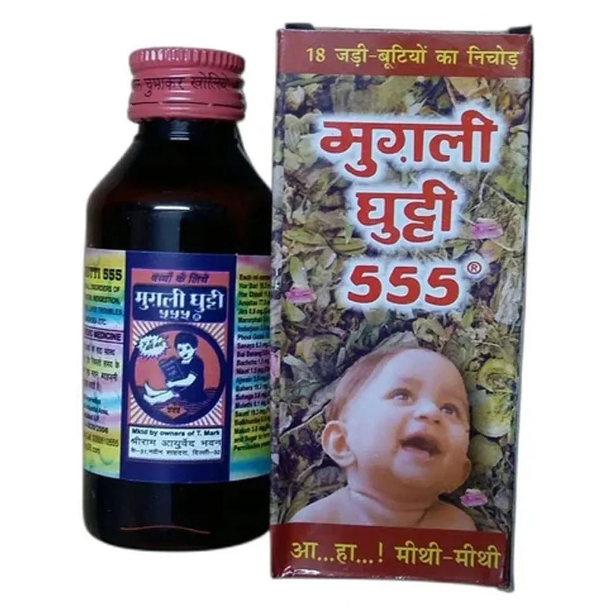 Buy Mugli Ghutti 555, 60 ml | 19 Minutes Delivery | Apollo Pharmacy