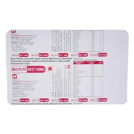 Multilife Best 100 Tablet | Uses, Side Effects, Price | Apollo Pharmacy