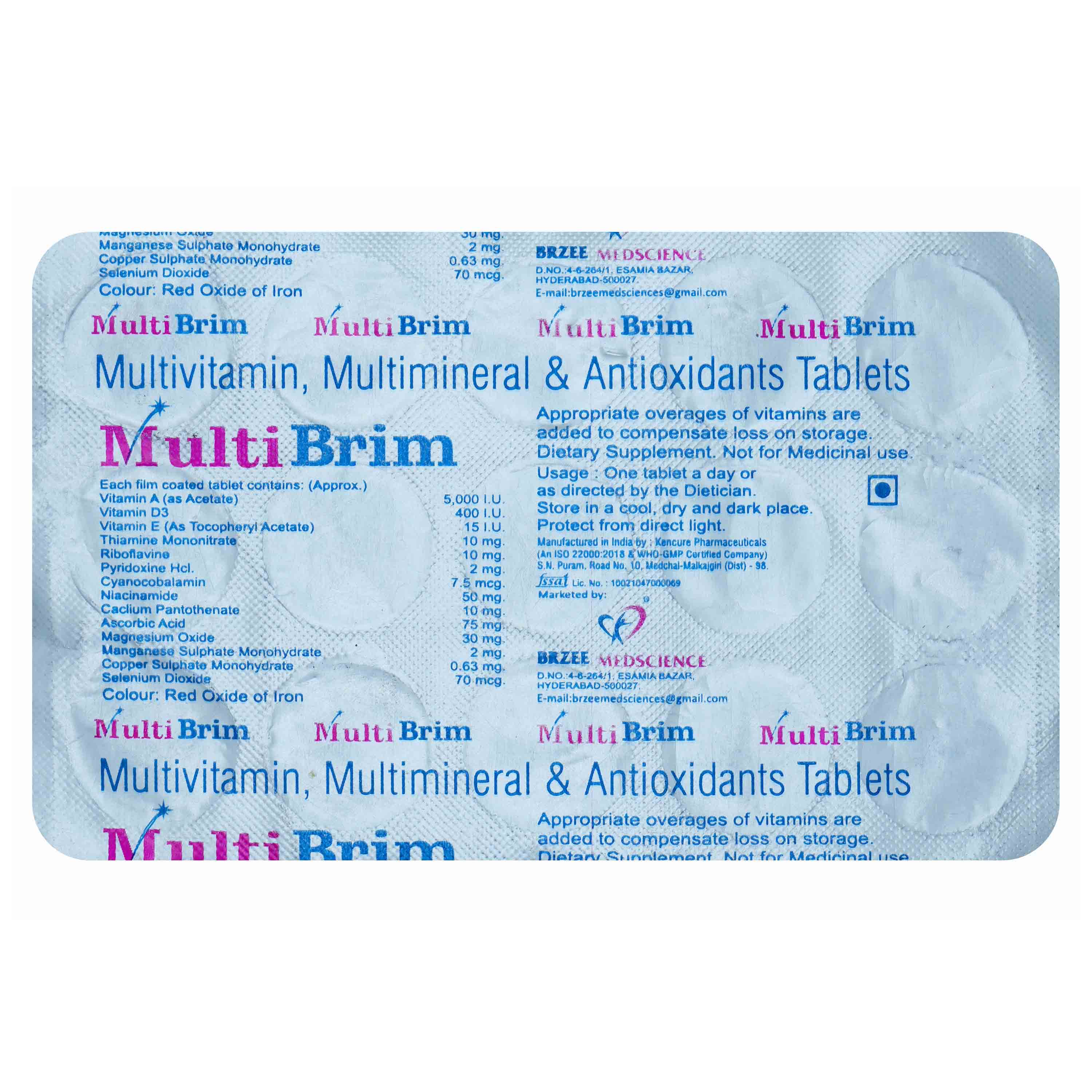 Multibrim Tablet | Uses, Side Effects, Price | Apollo Pharmacy