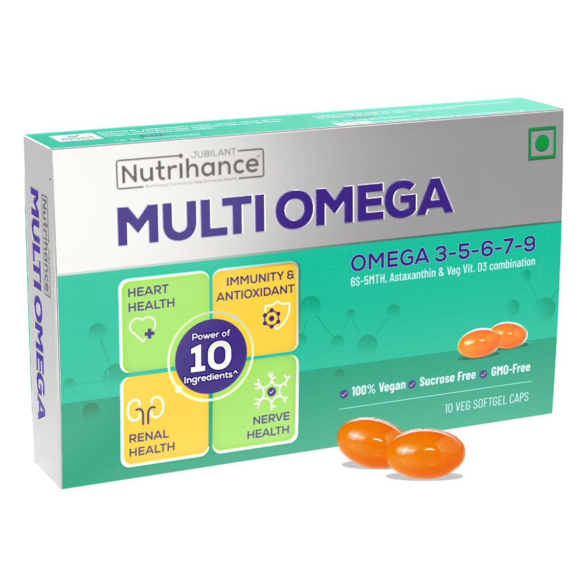 Multi Omega Veg Softgel Capsule | Uses, Side Effects, Price | Apollo ...