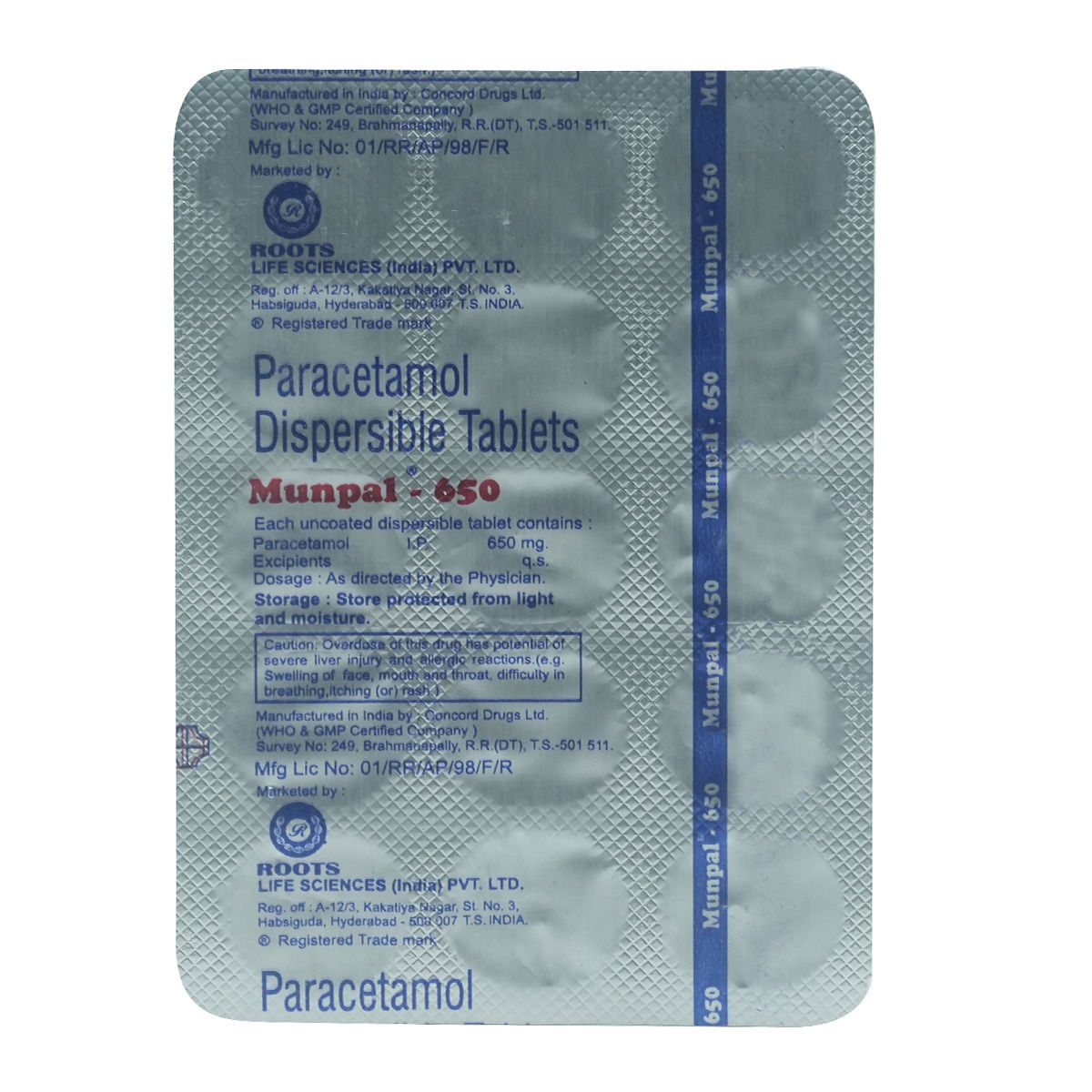 Buy Munpal-650 Tablets | 19 Minutes Delivery | Apollo Pharmacy