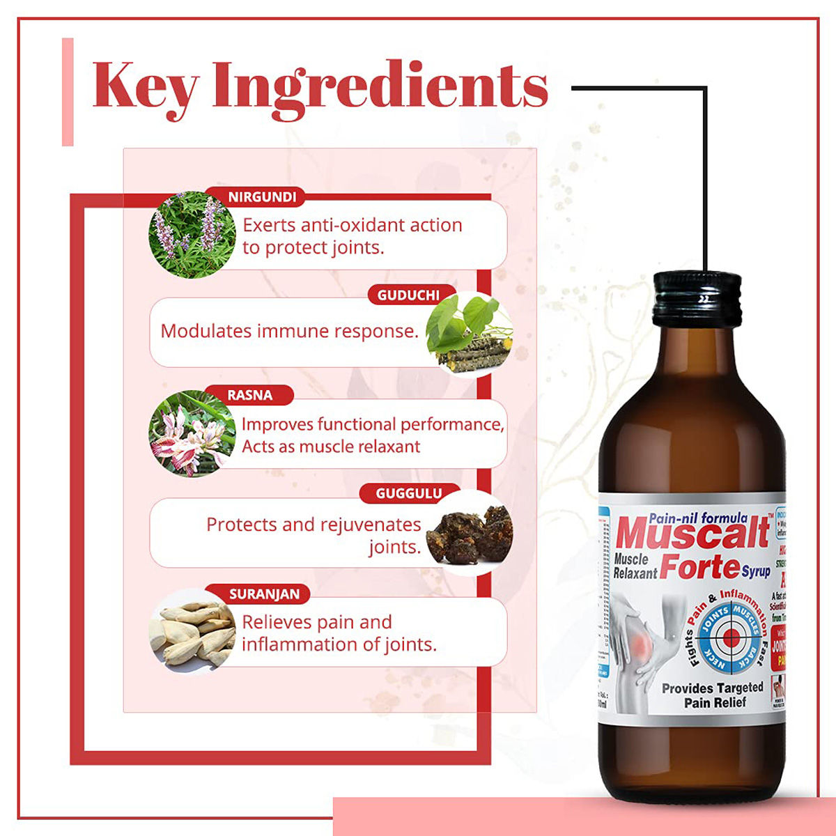 Aimil Muscalt Forte Syrup, 200 ml Price, Uses, Side Effects ...