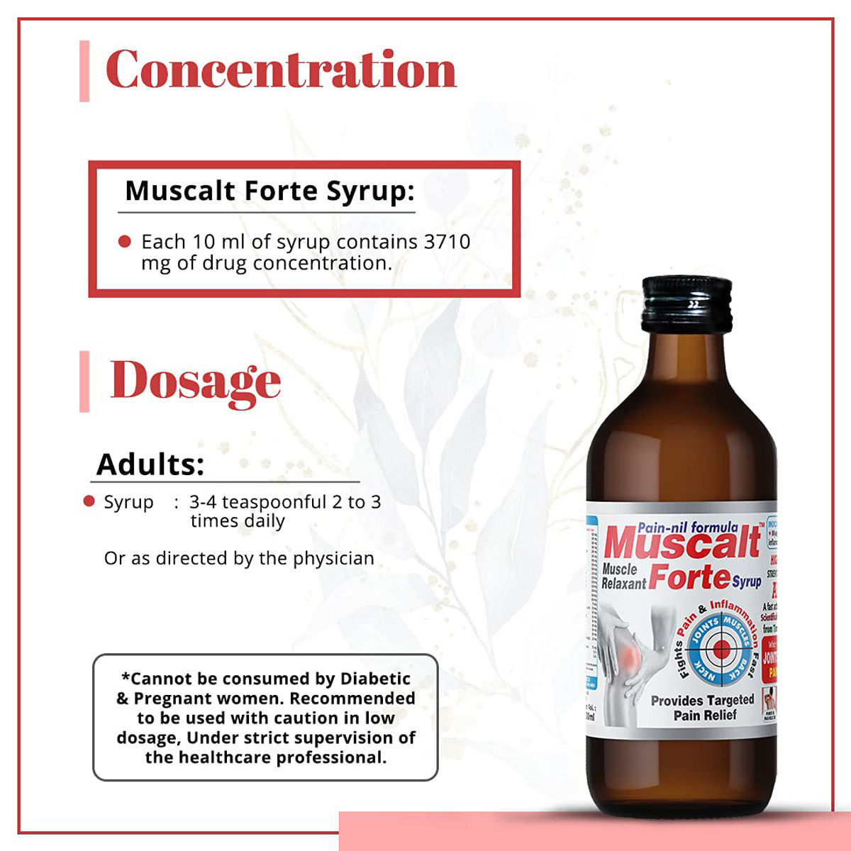 Aimil Muscalt Forte Syrup, 200 ml Price, Uses, Side Effects ...