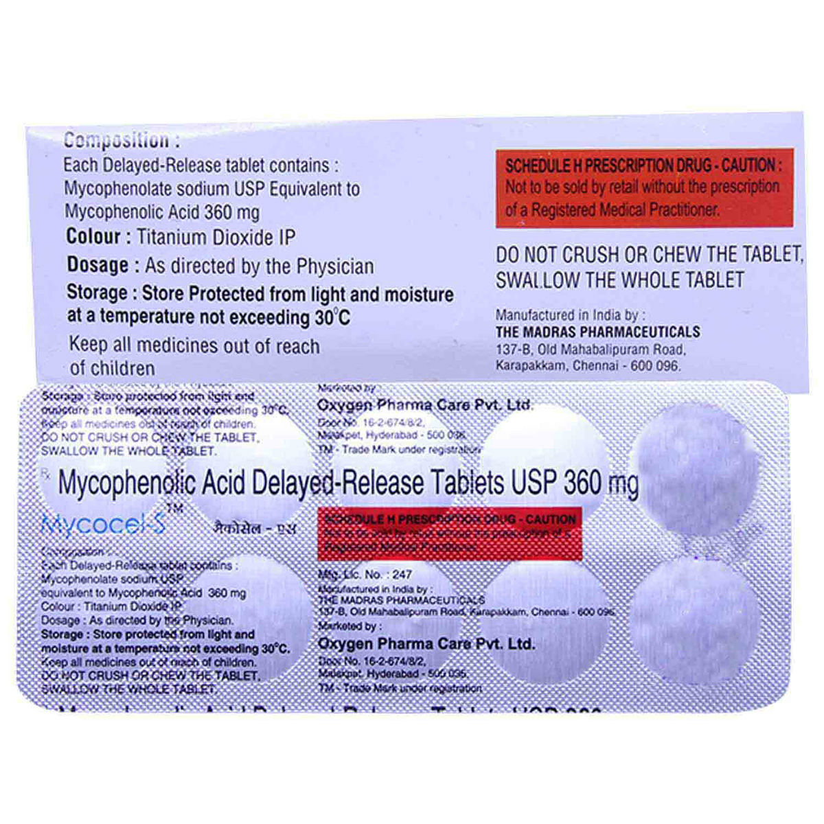 Mycocel-S Tablet 10's Price, Uses, Side Effects, Composition - Apollo ...