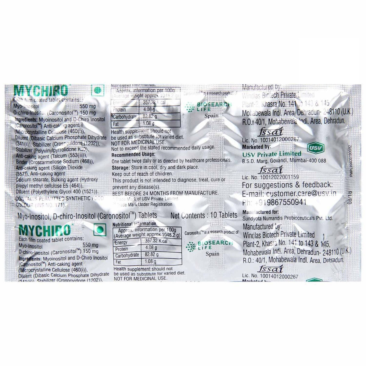 Mychiro Tablet 10's Price, Uses, Side Effects, Composition - Apollo ...