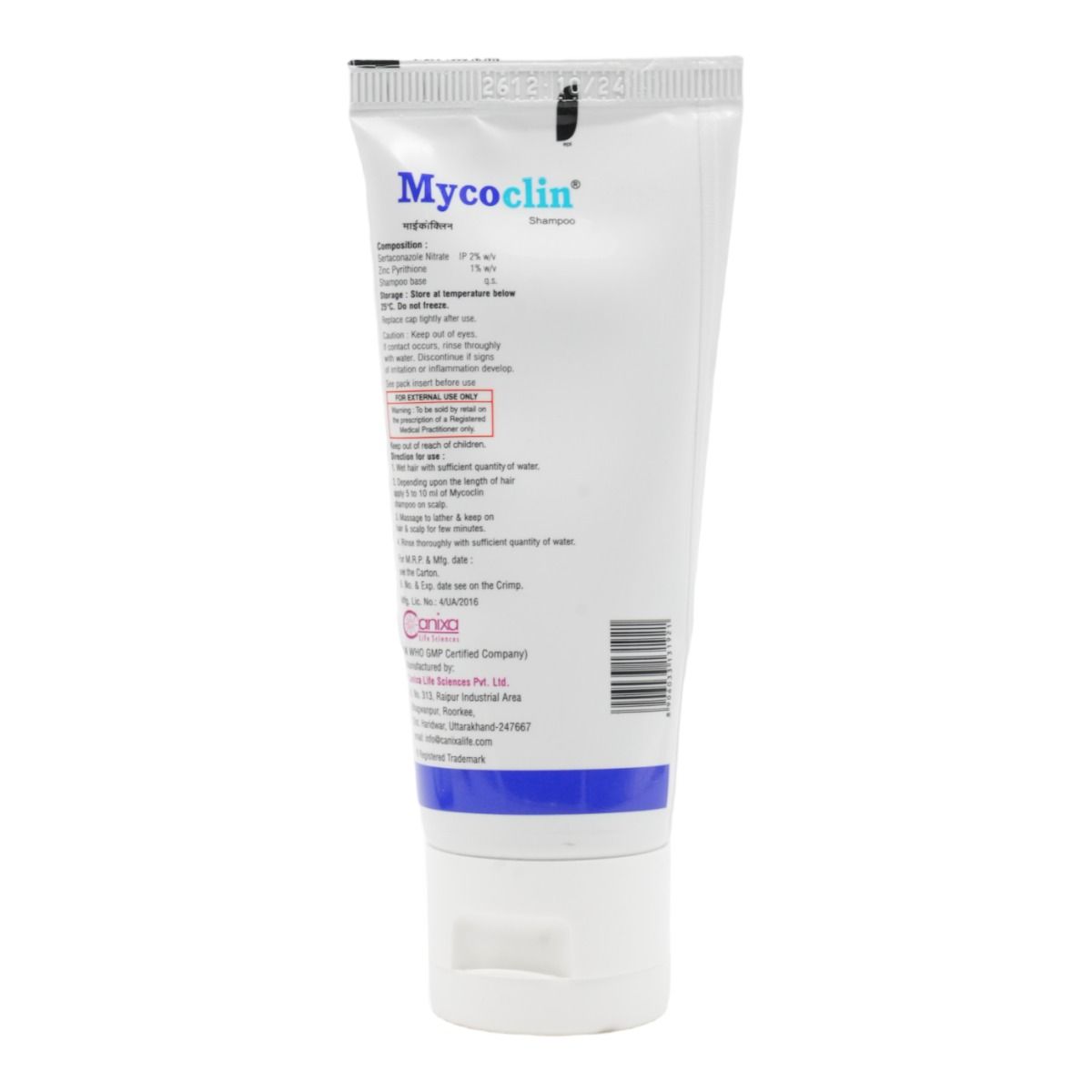 Mycoclin Shampoo 60ml Price, Uses, Side Effects, Composition - Apollo ...