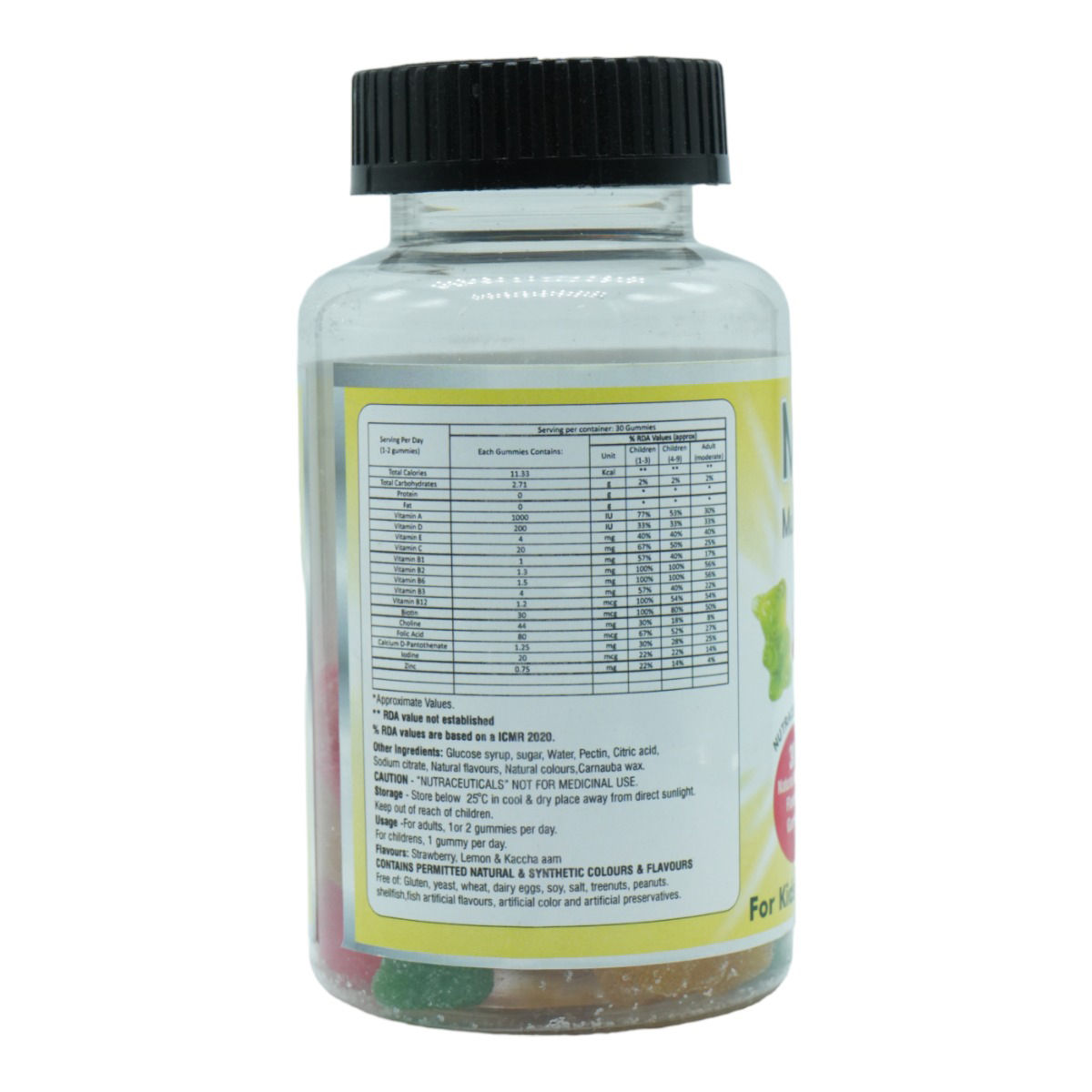 Mycan Joy Multivitamin Natural Assorted Flavour Gummies | Uses, Side ...