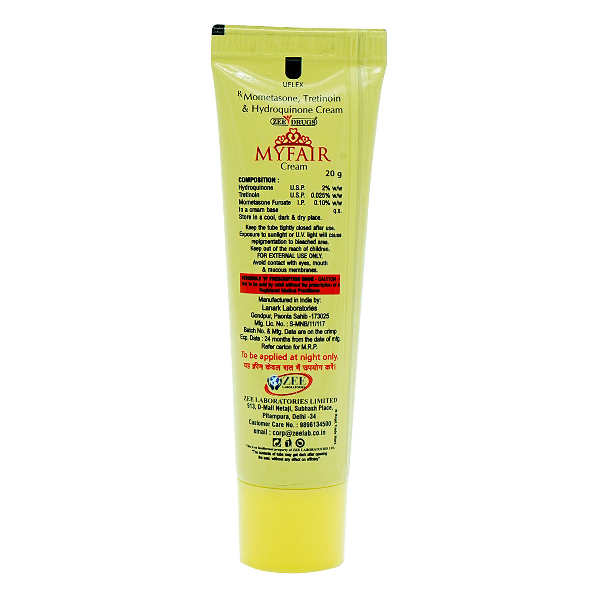 Myfair Cream | Uses, Side Effects, Price | Apollo Pharmacy