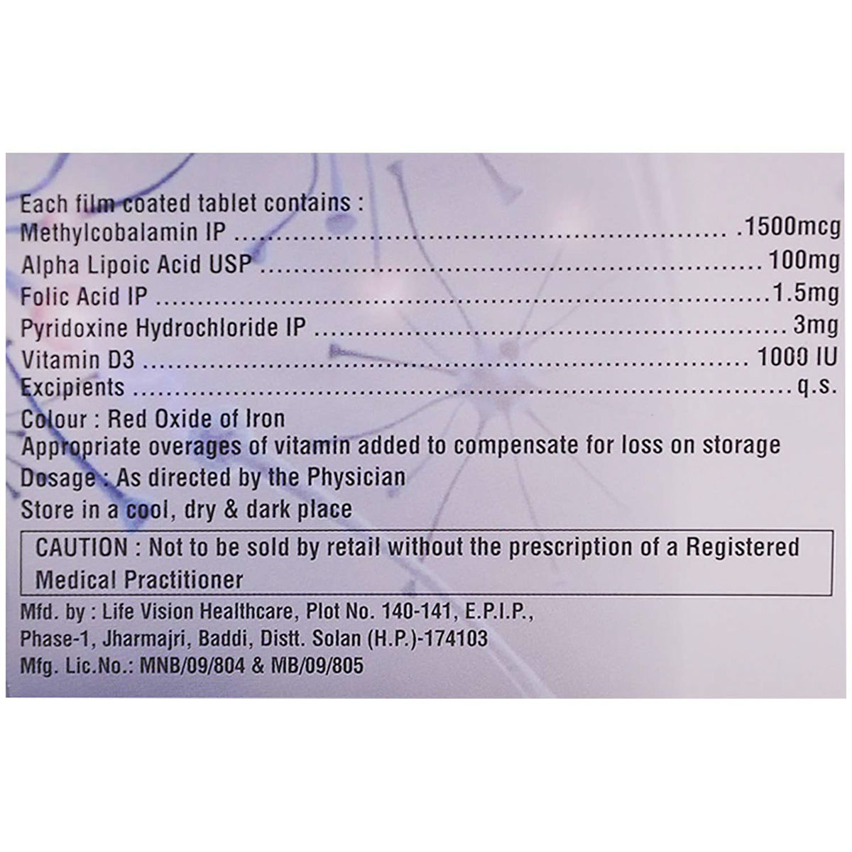 Mylincure D Tablet 10's Price, Uses, Side Effects, Composition - Apollo ...