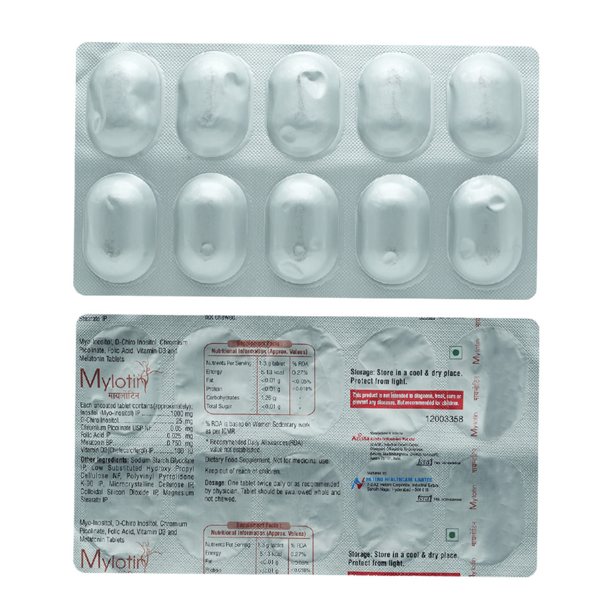 Mylotin Tablet 10's Price, Uses, Side Effects, Composition - Apollo ...