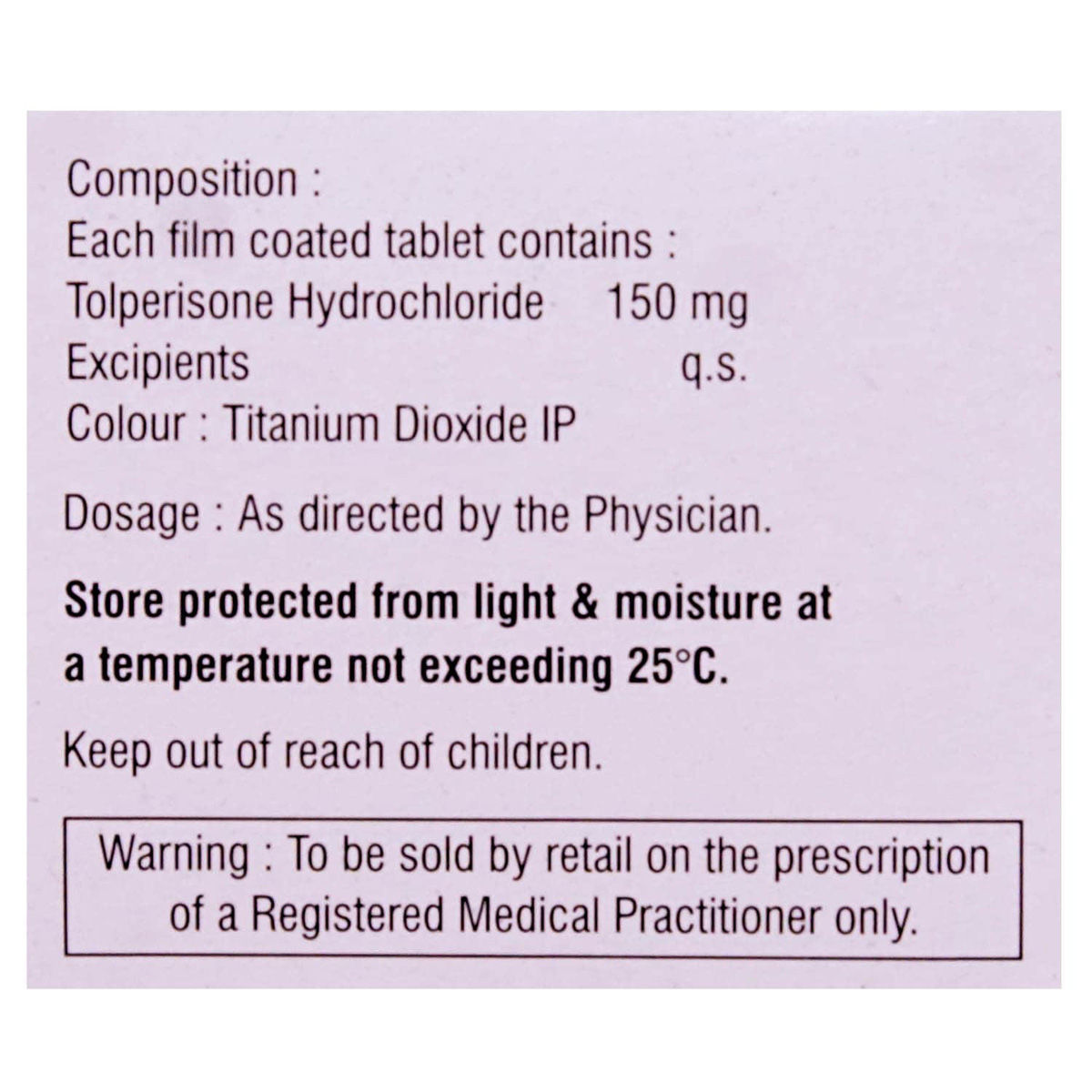 Myotop-150 Tablet 10's Price, Uses, Side Effects, Composition - Apollo ...