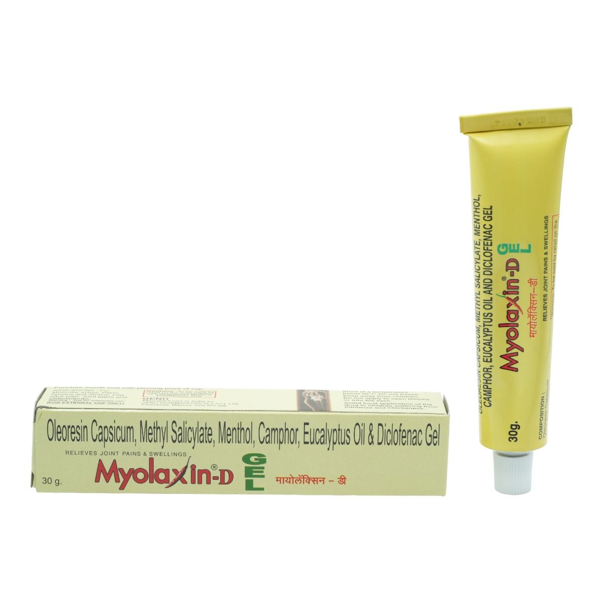 Myolaxin-D Gel | Uses, Side Effects, Price | Apollo Pharmacy