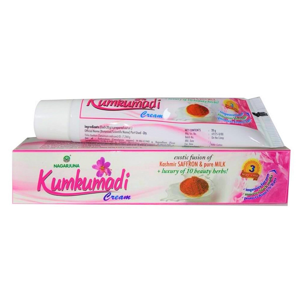 Buy Nagarjuna Ayurveda Kumkumadi Cream 20 gm | 19 Minutes Delivery ...