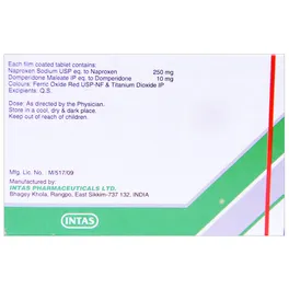 Napra D 250 Tablet | Uses, Side Effects, Price | Apollo Pharmacy