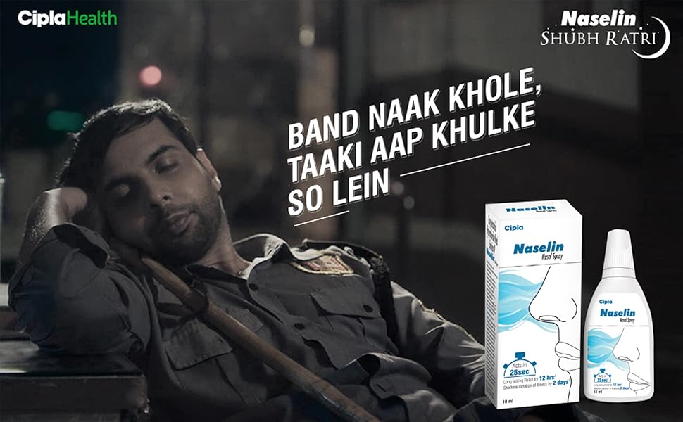 Buy Naselin Nasal Spray, 10 ml | 19 Minutes Delivery | Apollo Pharmacy