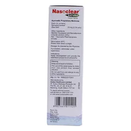 Buy Nasoclear Natura Nasal Spray, 30 ml | 19 Minutes Delivery | Apollo ...