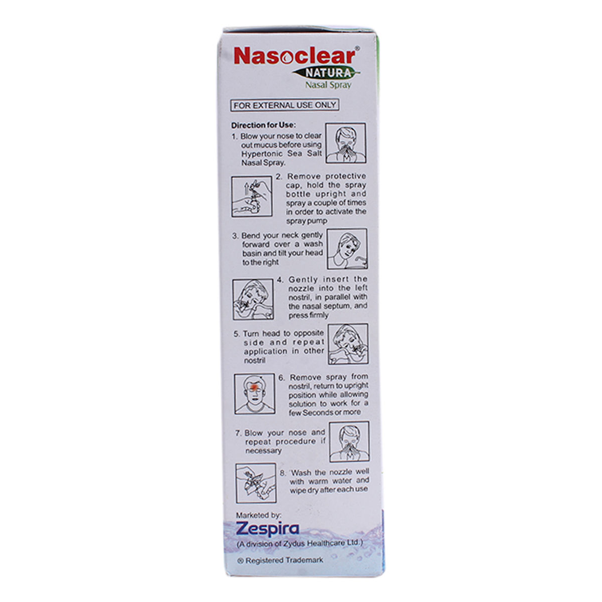 Nasoclear Natura Nasal Spray, 30 ml Price, Uses, Side Effects ...