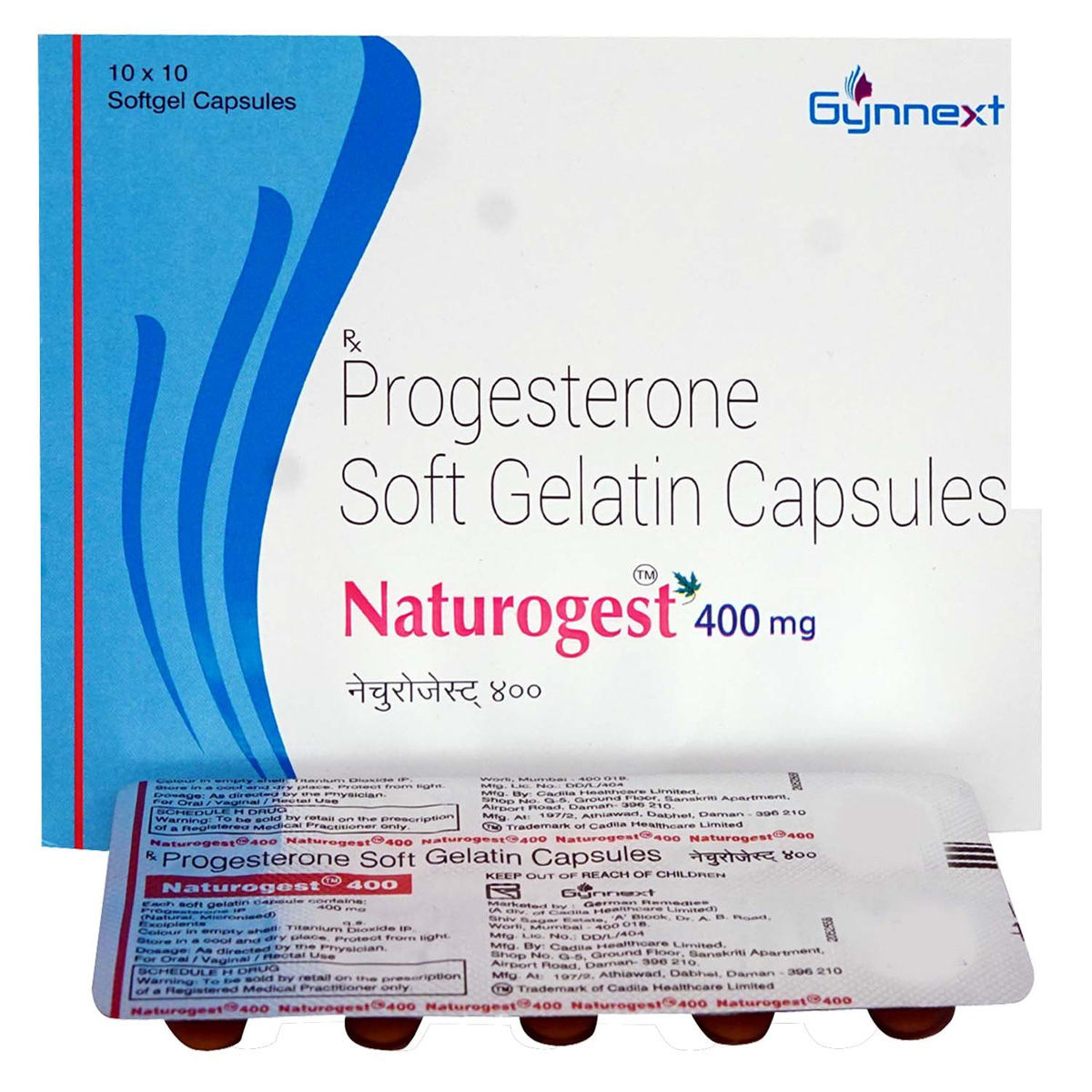 Naturogest 400 Capsule 10's Price, Uses, Side Effects, Composition ...