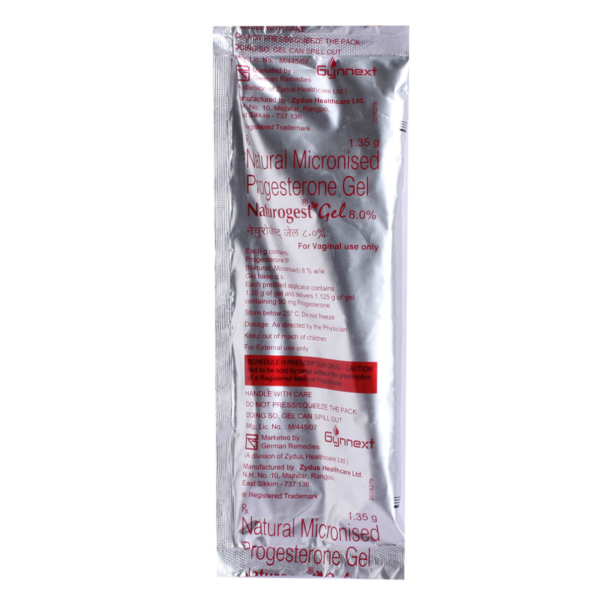 Naturogest 8% Vaginal Gel 1.35 gm Price, Uses, Side Effects ...