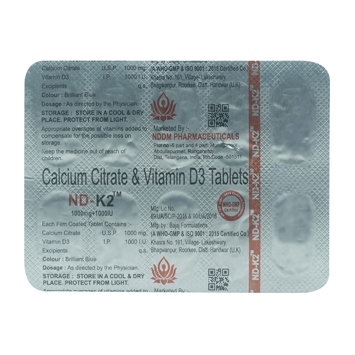 ND-K2 Tablet | Uses, Side Effects, Price | Apollo Pharmacy