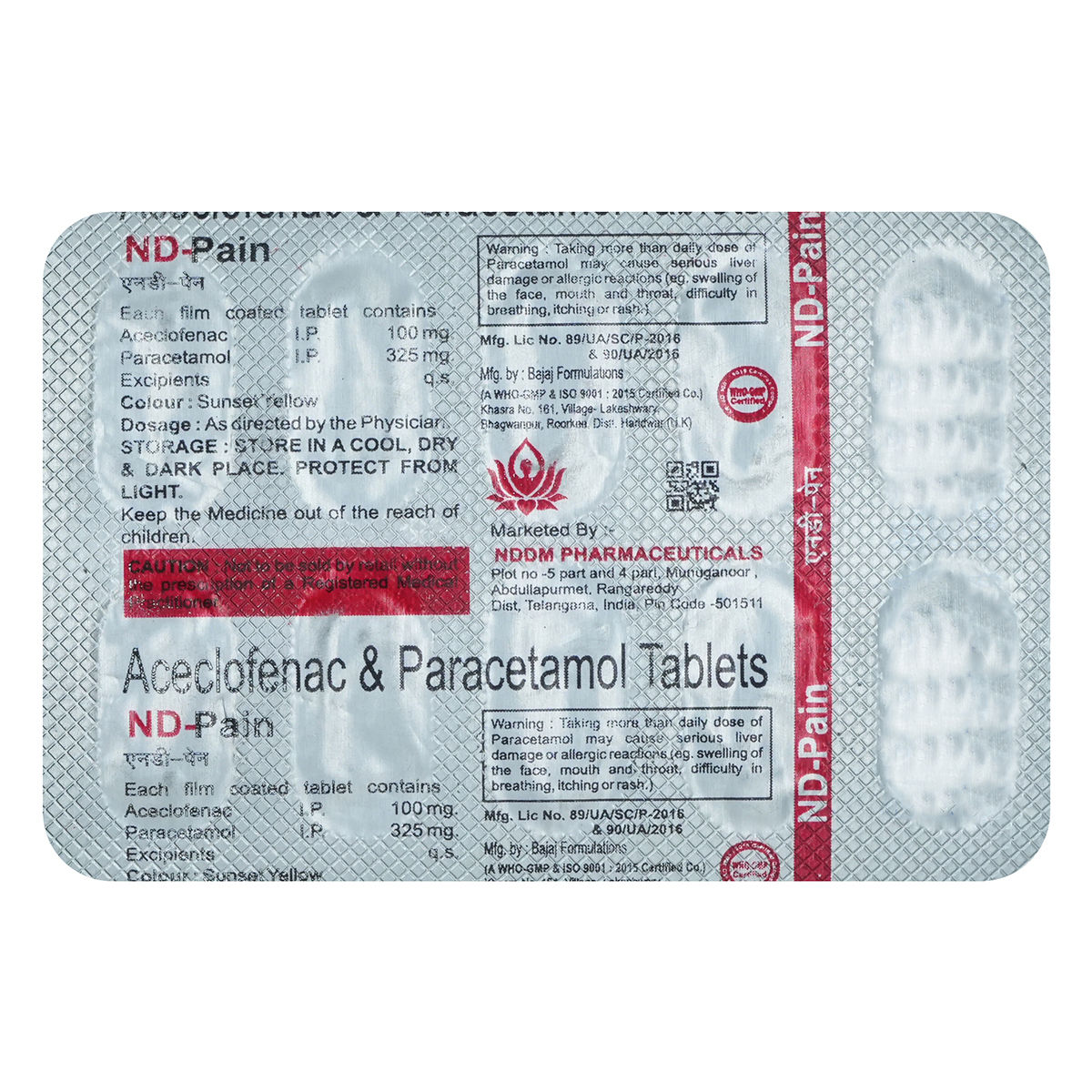 ND-Pain Tablet | Uses, Side Effects, Price | Apollo Pharmacy