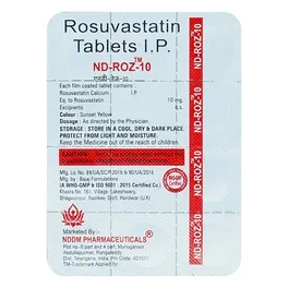 ND-Roz-10 Tablet | Uses, Side Effects, Price | Apollo Pharmacy