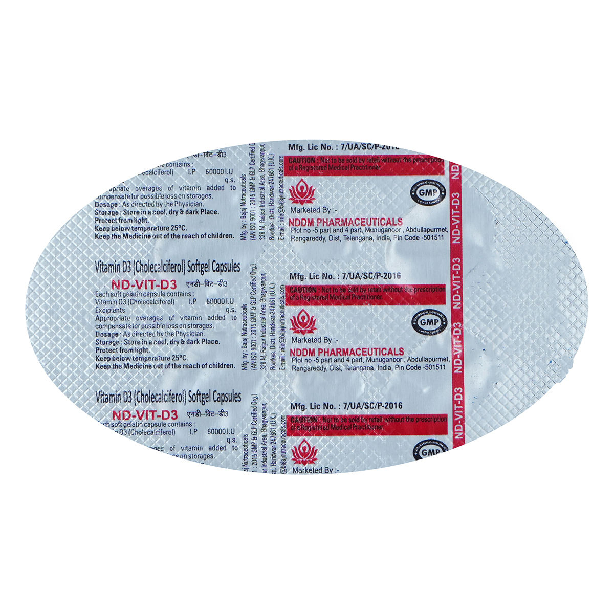 ND-VIT-D3 60K SOFTGEL CAPSULES | Uses, Side Effects, Price | Apollo ...