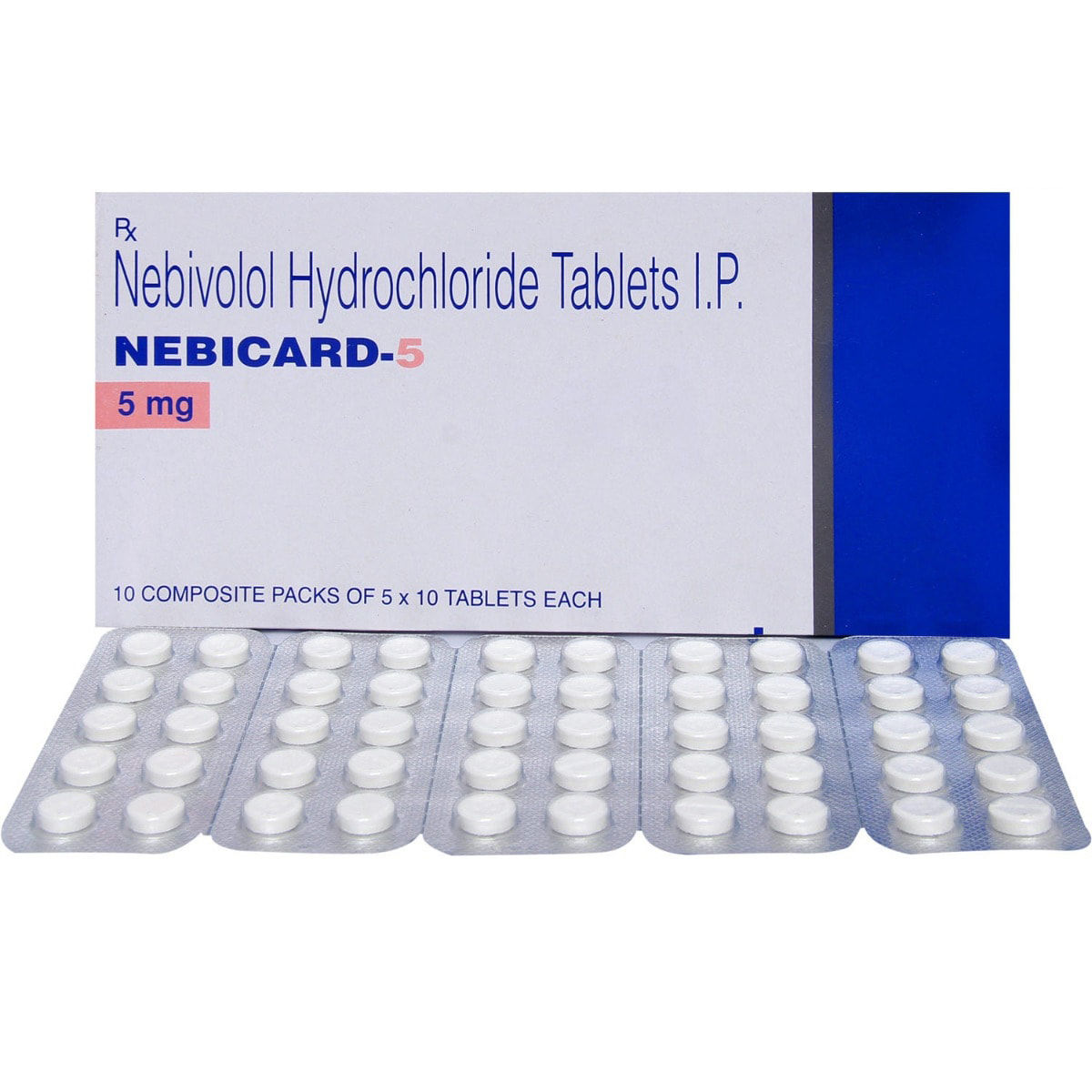 Nebicard-5 Tablet | Uses, Side Effects, Price | Apollo Pharmacy