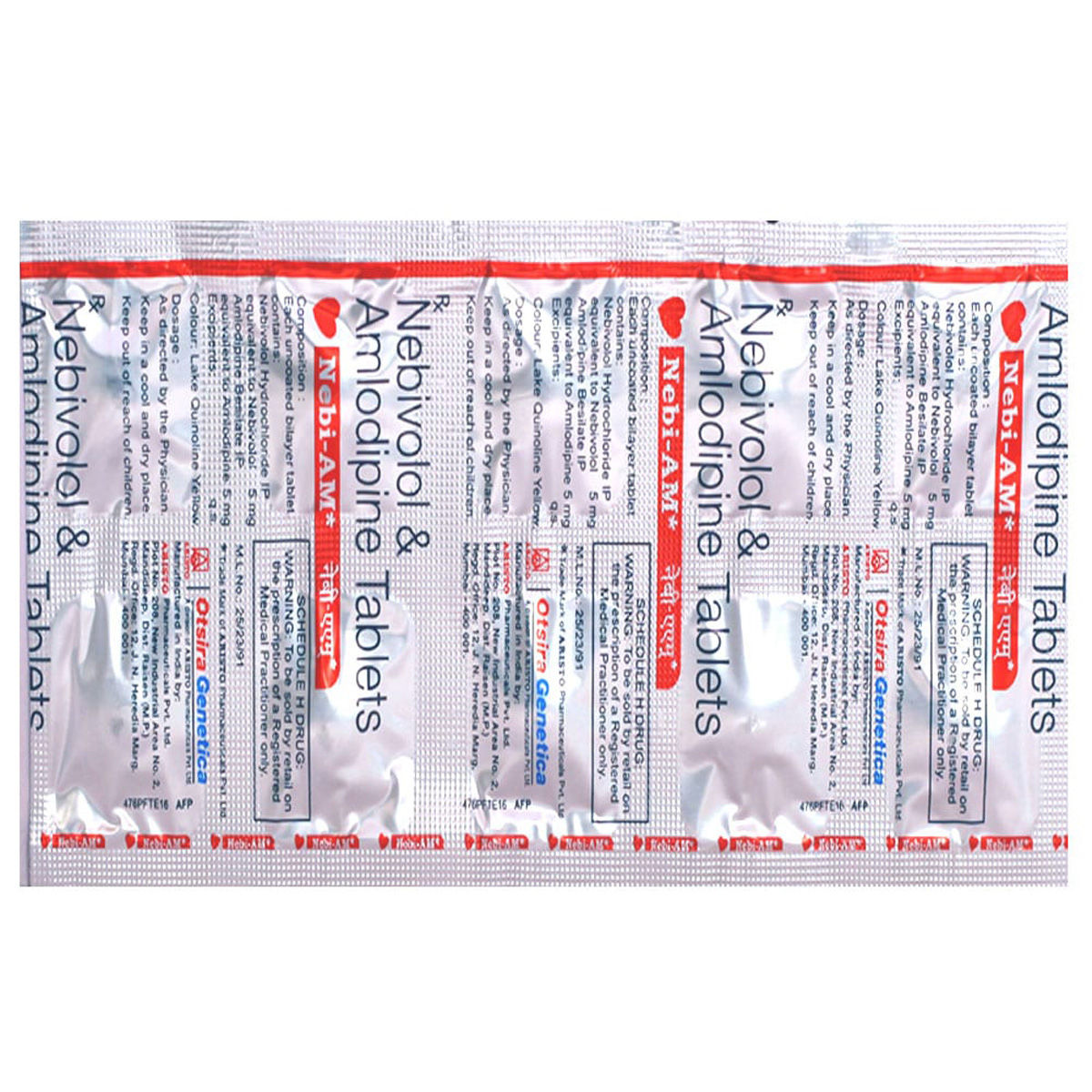 Nebi-AM Tablet | Uses, Side Effects, Price | Apollo Pharmacy