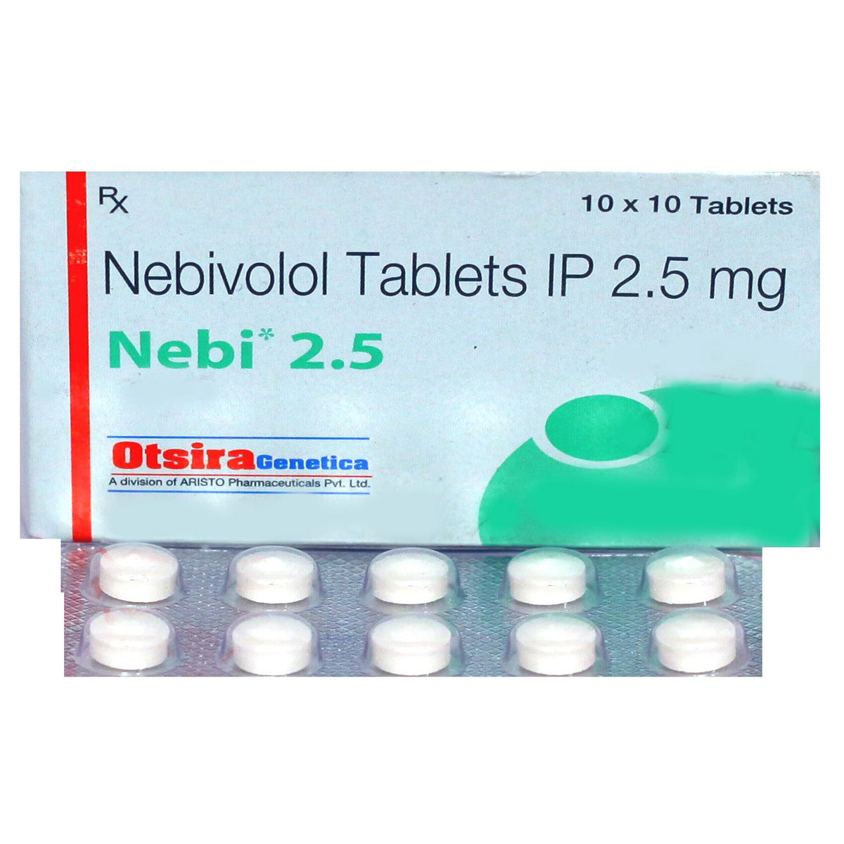 Nebi 2.5 Tablet | Uses, Side Effects, Price | Apollo Pharmacy