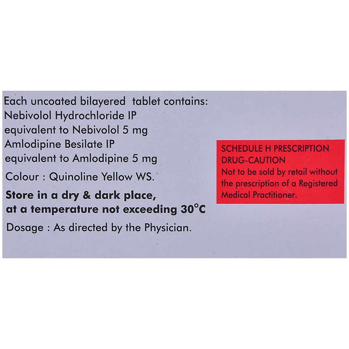 Nebilong-AM Tablet 10's Price, Uses, Side Effects, Composition - Apollo ...