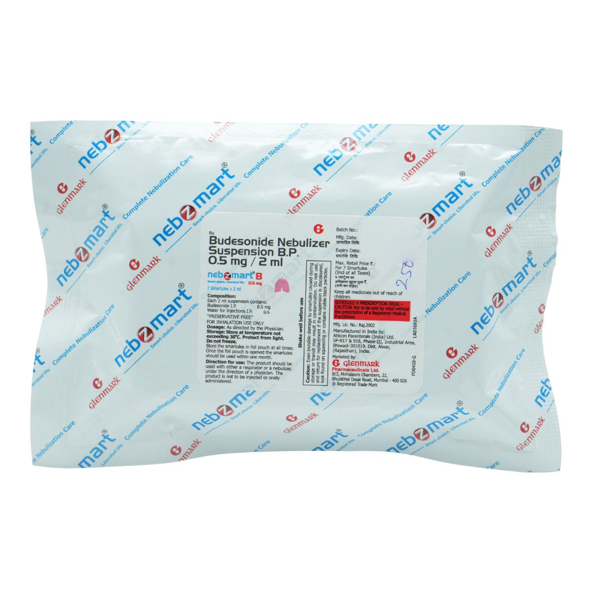 Nebzmart B 0.5 mg Smartules 7 x 2 ml | Uses, Side Effects, Price ...