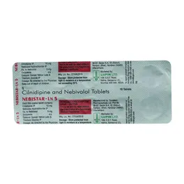 Nebistar-LN 5/10 mg Tablet | Uses, Side Effects, Price | Apollo Pharmacy